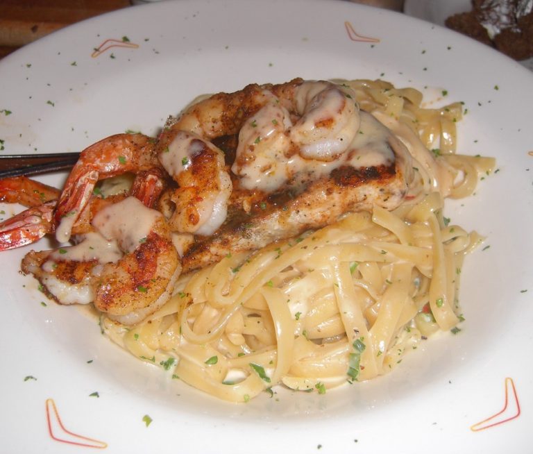 Outback Steakhouse Queensland Chicken and Shrimp Recipe