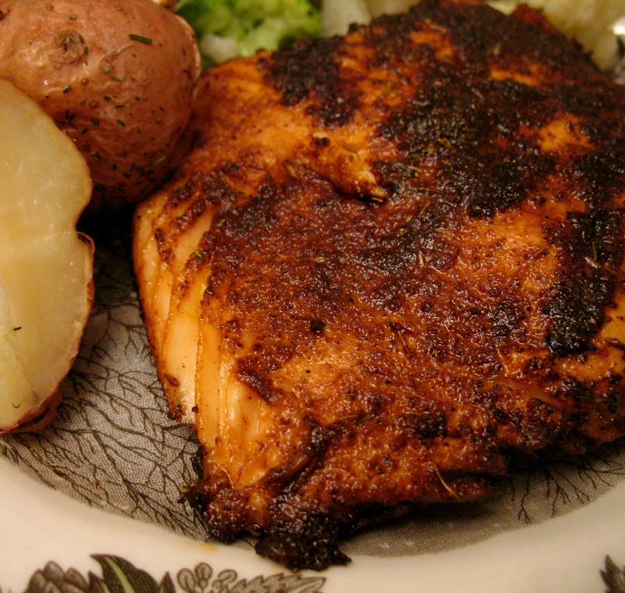 Nordstrom’s Cafe Cajun Blackened Salmon Copycat Recipe - Nordstrom’s ...