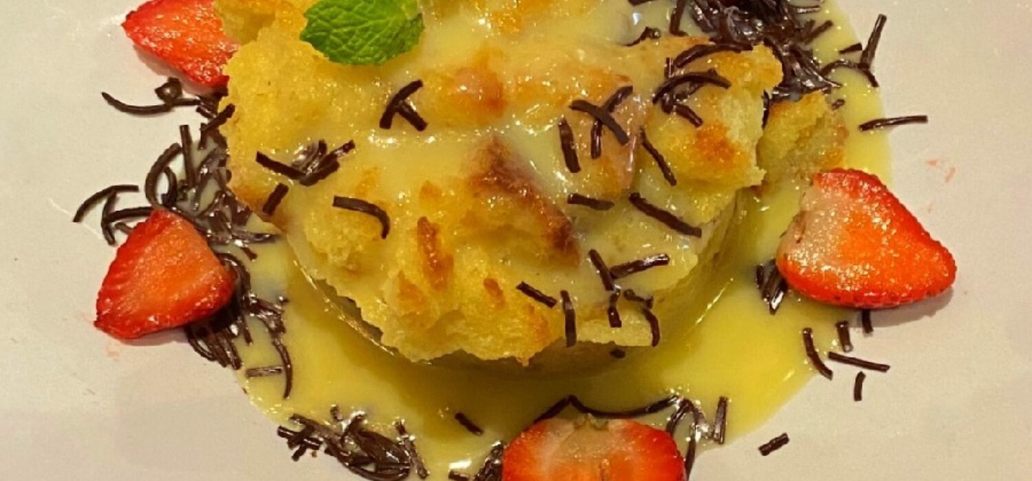 Biaggi’s Ristorante Italiano White Chocolate Bread Pudding Recipe
