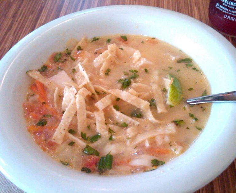 Rumbi Island Grill Bahama Mama's Tortilla Soup Recipe