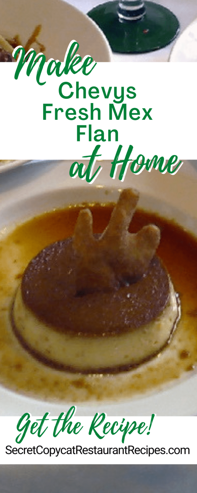 Chevys Fresh Mex Flan Recipe