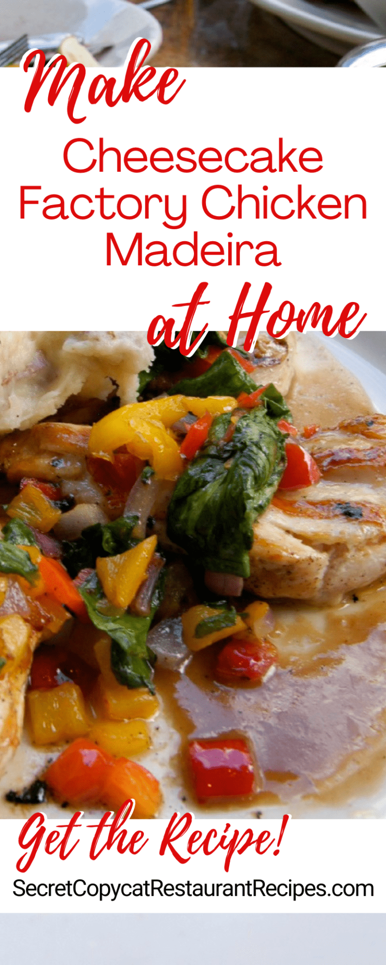 Cheesecake Factory Chicken Madeira Recipe