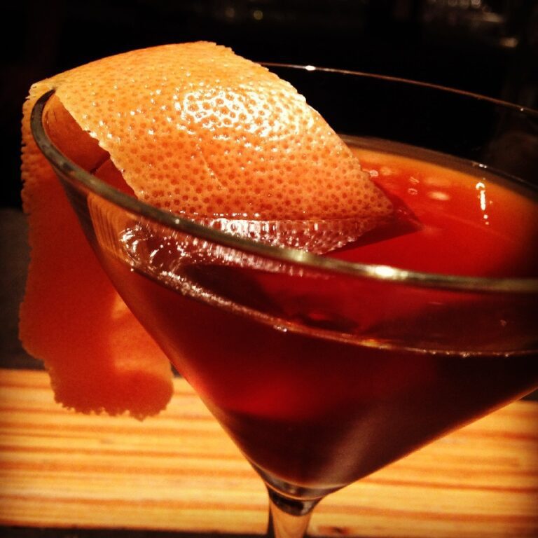 Bourbon & Bones Cocktail Lounge Boss Hog Manhattan Cocktail Copycat ...