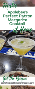 Applebee's Perfect Patron Margarita Cocktail Copycat Recipe - Secret ...
