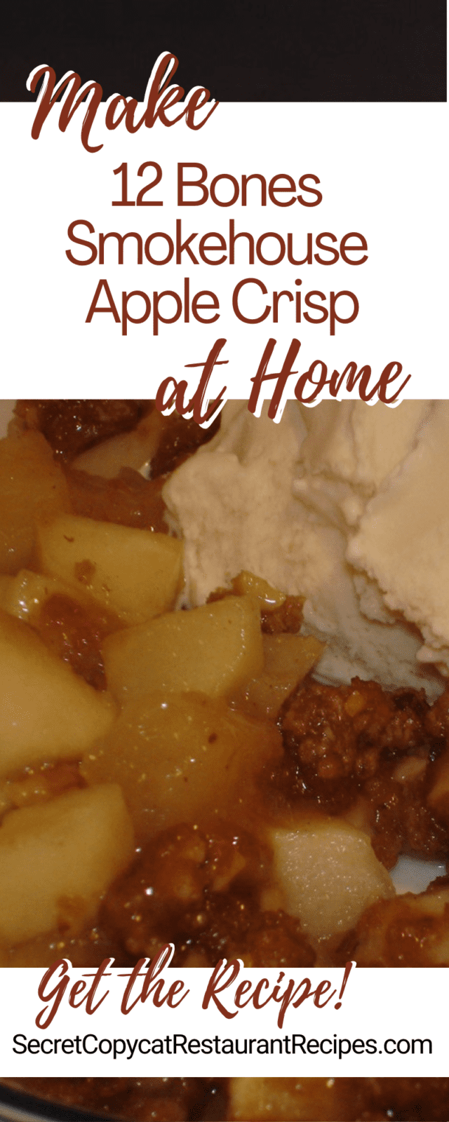 12 Bones Smokehouse Apple Crisp Recipe - Secret Copycat Restaurant Recipes