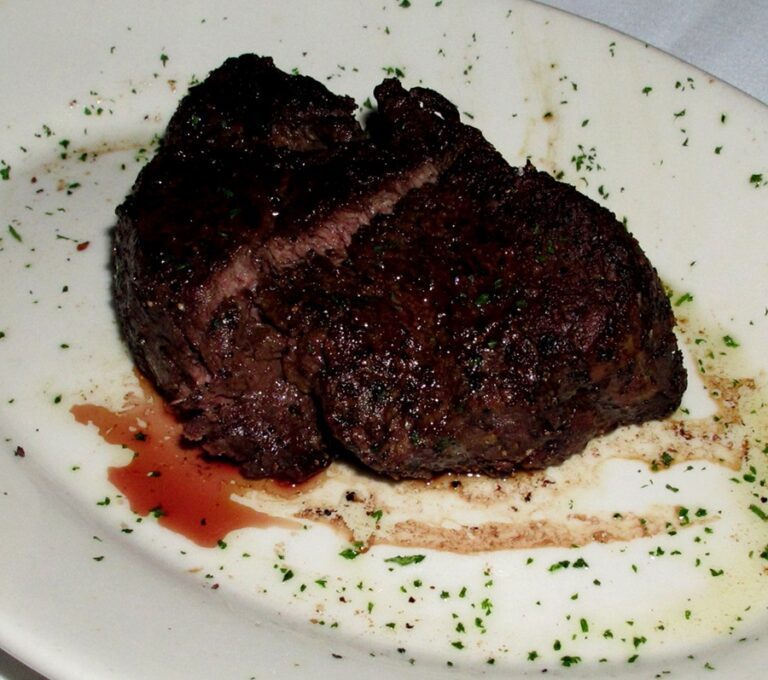 Blue Mesa Grill Black Pepper Crusted Filet Mignon with Goat Cheese ...
